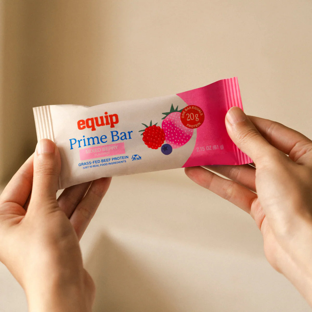EQUIP Prime Bar - Mixed Berry – Cheung's Wellness